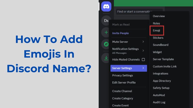 Adding Emojis To Discord Name