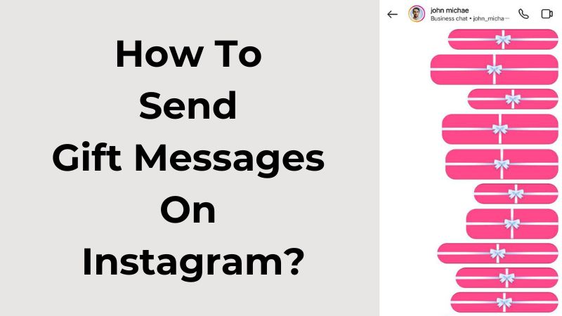 Sending Gift Messages on Instagram