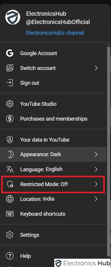 Disable YouTube Restricted Mode - Quick Guide