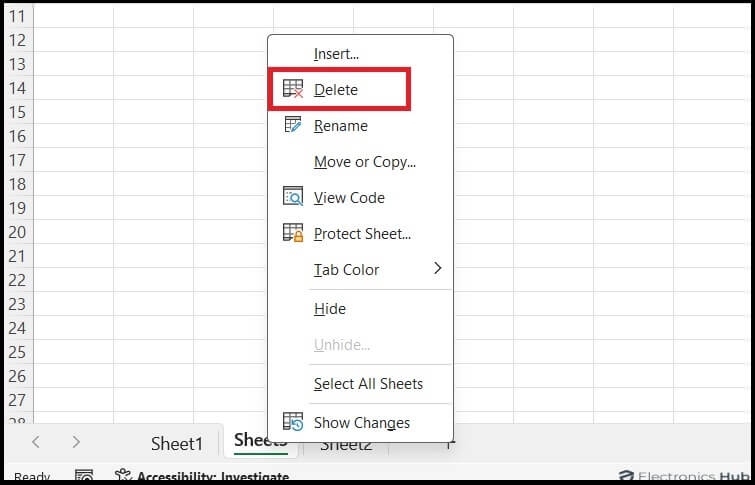 How To Delete A Sheet In Excel An Easy Guide 