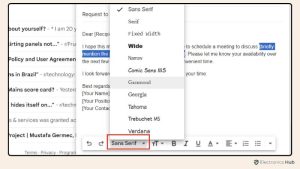 How To Change Font & Font Size In Gmail?