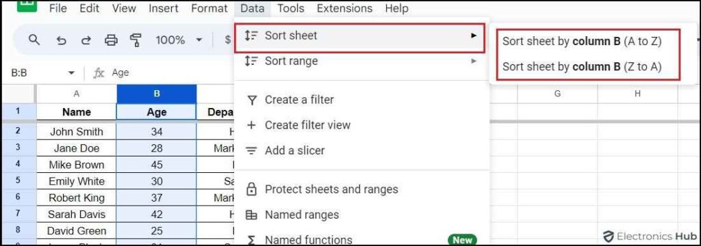 How To Sort Google Sheets Automatically? – Easy Methods
