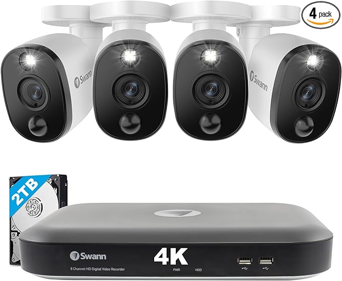 10 Best 4K Security Camera Systems
