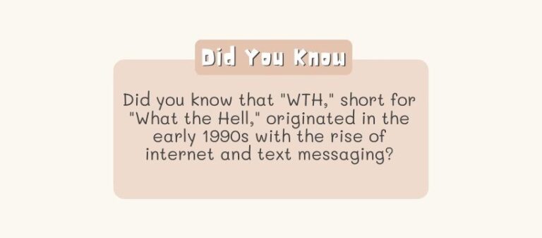 WTH Meaning: Use Cases, Examples, Facts & More