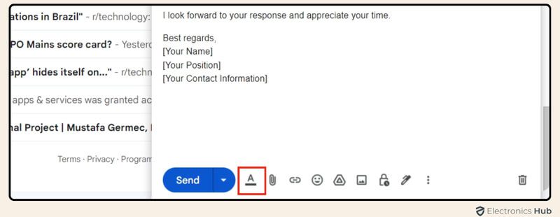 How To Change Font & Font Size In Gmail?