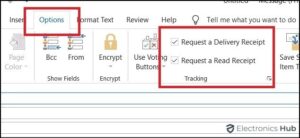 How To Request Read Receipts In Outlook?