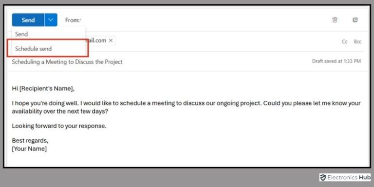How To Schedule An Email In Outlook? A Simple Guide