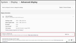 How To Check Monitor’s Refresh Rate(Hz)?